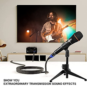 AuxLink XLR Cables, Microphone Cables 3ft 2 Pack, Heavy Duty Balanced XLR Speaker Cable Male to Female Suitable for Microphones, Speaker Systems, Radio Station, Stage Lighting and More-3 Feet