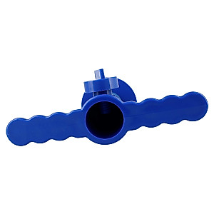 JGR Copa Beach Umbrella Anchor Sand Auger and Fishing Pole Sand Anchor (Blue)