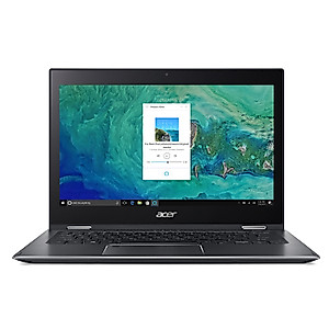 Acer Spin 5 SP513-52N-52PL 13.3" Touchscreen LCD 2 in 1 Notebook - Intel Core i5 (8th Gen) i5-8250U Quad-core (4 Core) 1.60 GHz - 8 GB DDR4 SDRAM - 256 GB SSD - Windows 10 Home 64-bit - 1920 x 10