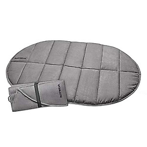 Ruffwear, Highlands Dog Pad, Portable Dog Bed for Outdoor Use, Cloudburst Gray, Medium