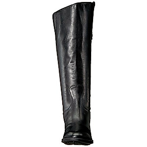 Sam Edelman Women's Penny Classic Equestrian Boot, Black Leather, 9 Medium US