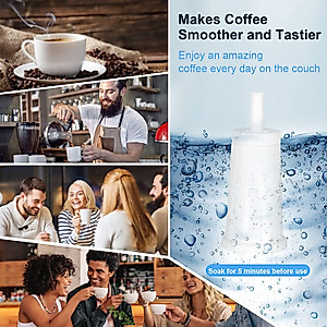 Coffee Water Filter Compatible with BES880 Barista Touch, BES990 Oracle Touch BES980 Oracle & Bambino ClaroSwiss Sage Espresso Machine BES920 BES878 - Part #BES008WHT0NUC1 (2)