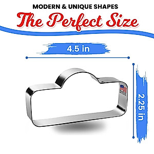 Street Sign Plaque Cookie Cutter 4.5 Inch - Made in the USA – Foose Cookie Cutters Tin Plated Steel Street Sign Plaque Cookie Mold