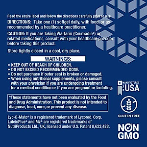 Life Extension Once-Daily Health Booster - Vitamins & Nutrients Supplement for Whole-Body Health - Vitamin K Complex, Vitamin E, Saffron, Lutein and More - Non-GMO, Gluten-Free - 60 Softgels