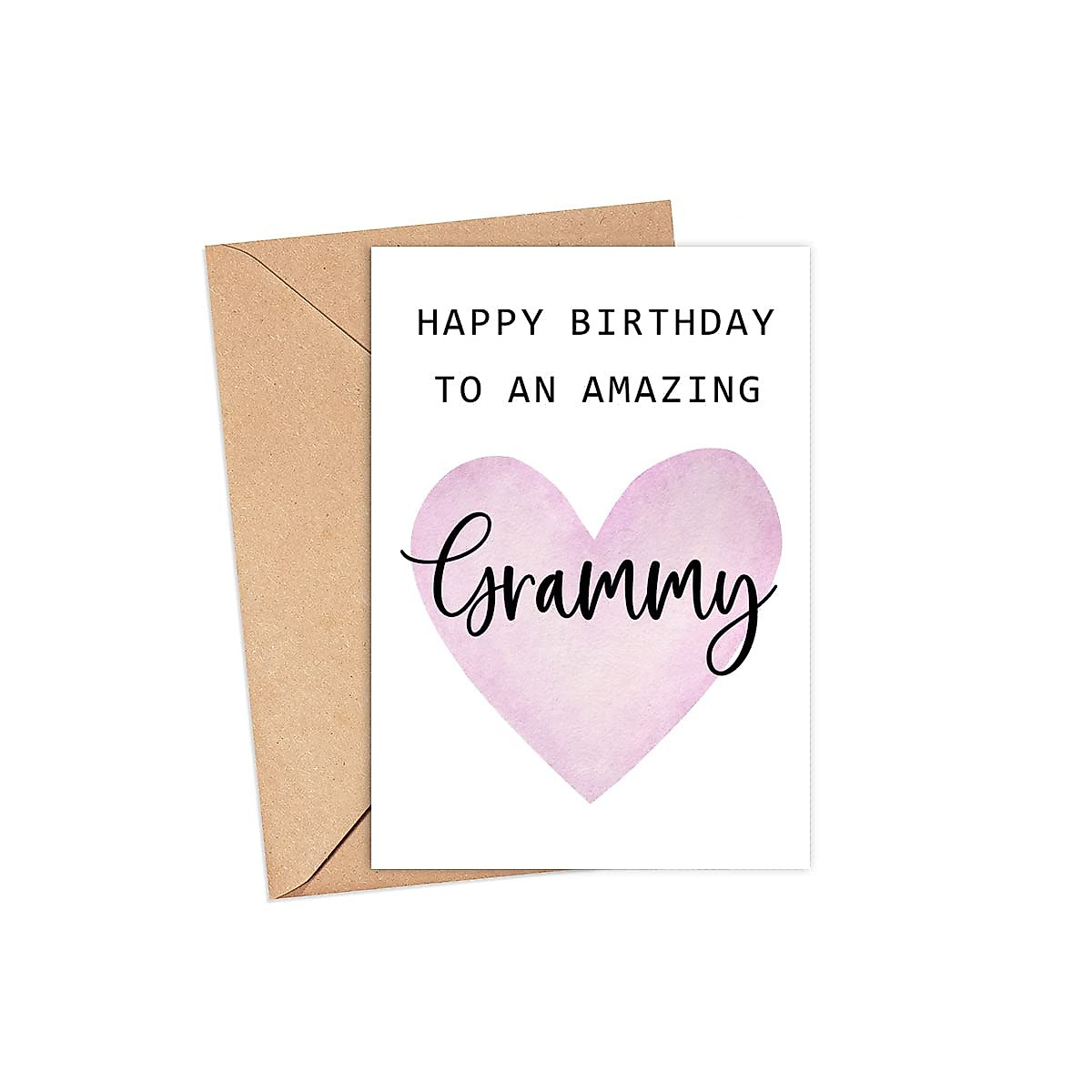 TunlaStore Happy Birthday To An Amazing Grammy Card - Cute Birthday Card For Grammy - Greeting Card - Amazing Grammy Card - Grammy Birthday Gift - Best Grammy Birthday Card - Gift Idea Happy Birthday