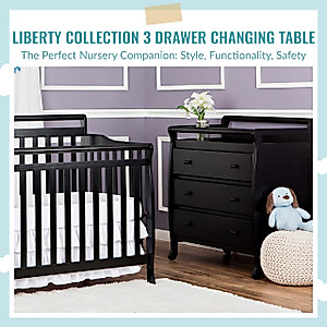 Liberty Collection 3 Drawer Changing Table