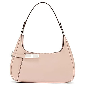 Calvin Klein Jade Top Zip Shoulder Bag, Rosewood,One Size