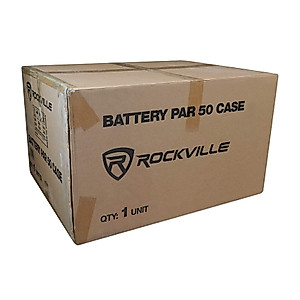 Rockville Charging Road Case for (10) Battery PAR 50 Lights