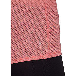 adidas Women's Response Light Speed Running Tank Top (M, Shock Red)