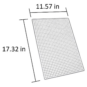 JoyRay Grill Rack Grids, Stainless Steel BBQ Roasting Rack or Baking/Cooling Rack, For Oven and outdoor Barbeque,Oven & Dishwasher Safe.
