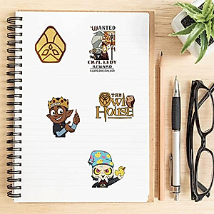 Sticker Pack The Owl House Stickers 100 Pcs Graffiti Stickers for Teens Adults Girl,Waterproof Movie Colorful Stickers for Water Bottle,Trendy Vinyl Stickers for Journal,Dairy,Scrapbook