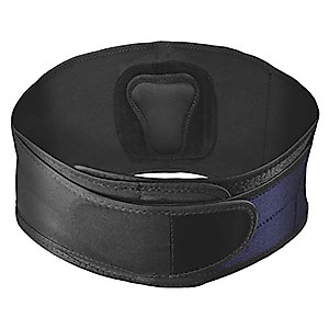 MUELLER Sports Medicine Adjustable Lumbar Back Brace with Removable Pad, Back Pain Relief Support for Men and Women, Ideal for Upper and Lower Back Pain, Sciatica, Scoliosis, Black, Regular Size