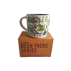 Starbucks Michigan Been There Series Ceramic Coffee Mug, 14 oz