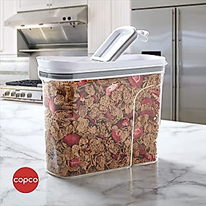Copco Cereal Storage Container, 2.64-Quart, Clear