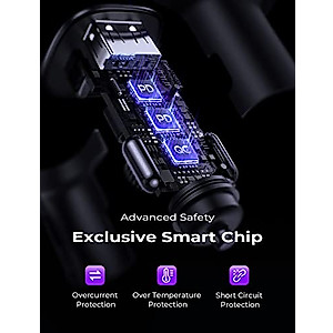 Car Charger USB C, 66W LISEN 3 USB Port [PD 36W+QC 30W] All Metal Car Charger iPhone, Fast Charging Car Adapter Colorful Lighting PD&QC 3.0 for iPhone 14 13 Pro, Samsung S23 iPad MacBook Pro Laptop