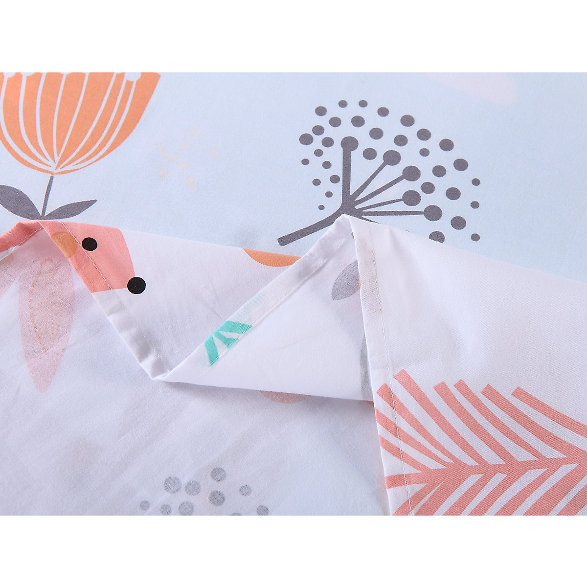 Queen Linens 100% Cotton Sheets Kids Twin Sheets for Kids Girls Boys Teens Deer (Full)