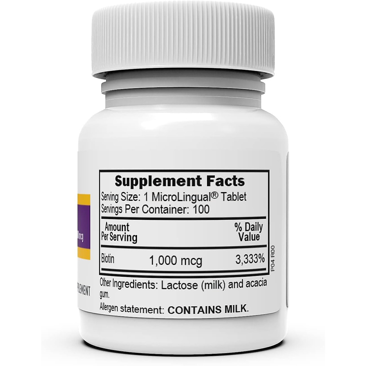 Superior Source Biotin 1000 mcg. Under The Tongue Quick Dissolve MicroLingual Tablets, 100 Count, Supports Healthy Hair, Skin, and Nail Growth, Helps Support Energy Metabolism, Non-GMO