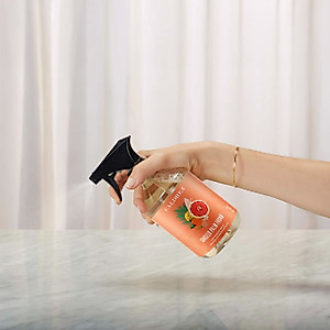 Caldrea Multi-surface CounterTop Spray Cleaners, Made With Vegetable Protein Extract, Tangelo Palm Frond and Pear Blossom Agave Scents, 16 Oz Each