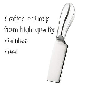 8 Pieces Cheese Tool Set, findTop Stainless Steel Cheese Knives Collection