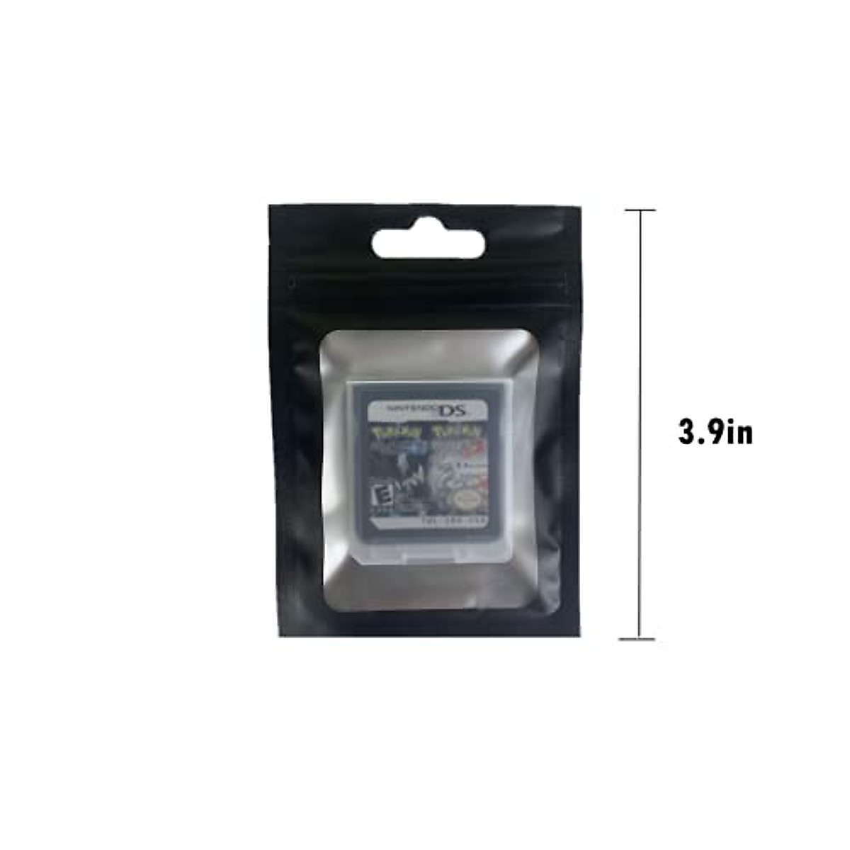 2 in 1 Black Edition 2+White Edition 2 NDS Game Card Collection, Combined DS Game Card, Suitable for DS, NDSL, New 3DS, 2DS, New 2DS, NDSi, NDSi LL/XL, 3DS, 3DSLL/XL