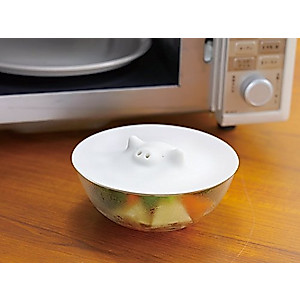 Marna White Piggy Steamer, 8-1/2"