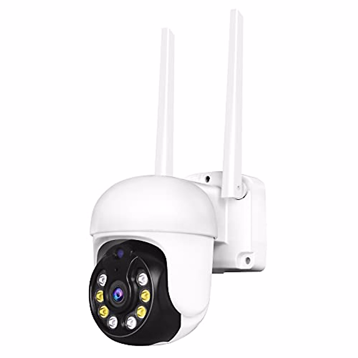 EVERSECU Outdoor WiFi PTZ Camera 1080P Waterproof AI Smart Human Detection Color Night Vision Cloud&SD Card Storage Security Camera