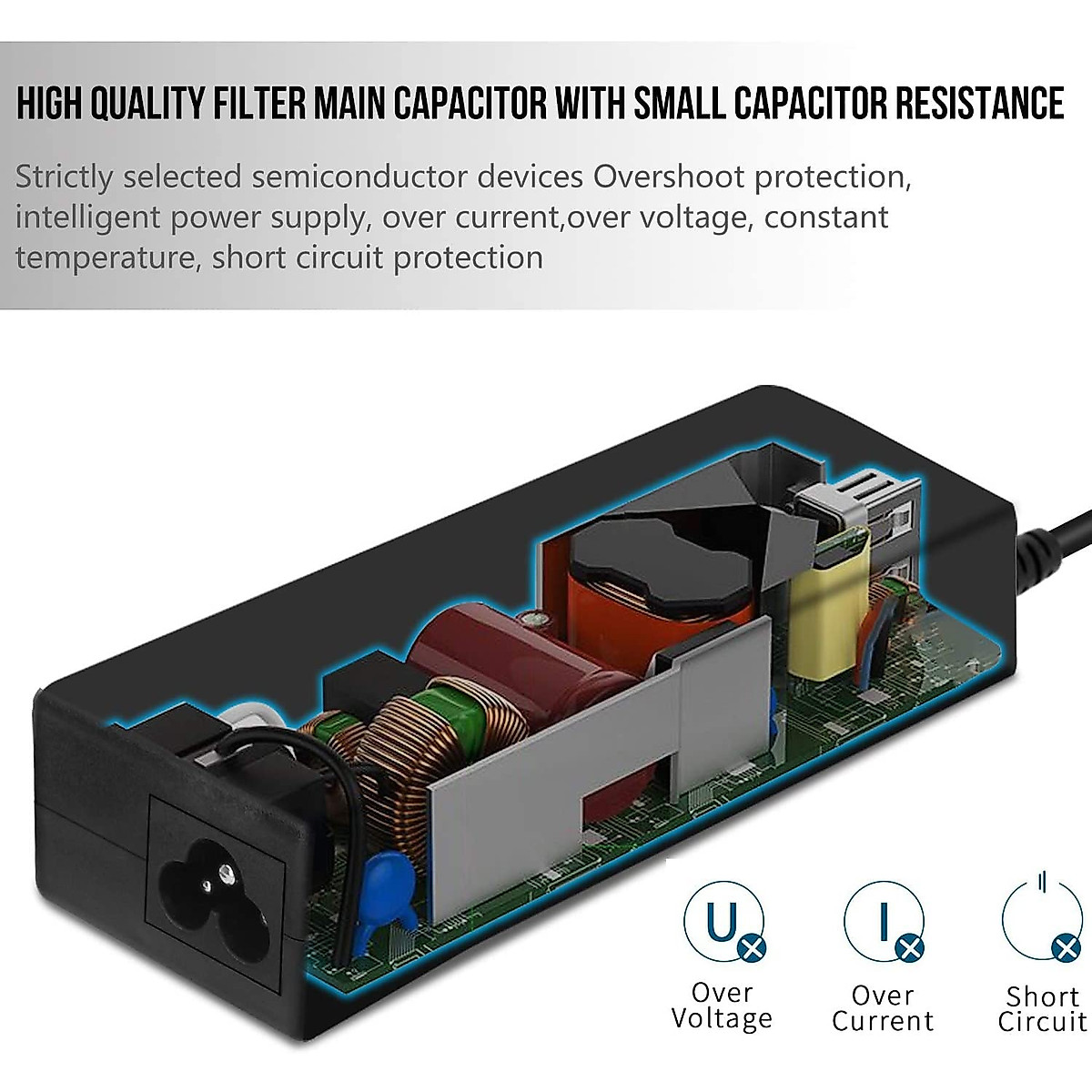 K-MAINS AC Adapter Replacement for Sony Bravia KDL-55W700B KDL55W700B HD LED Smart Internet TV Power