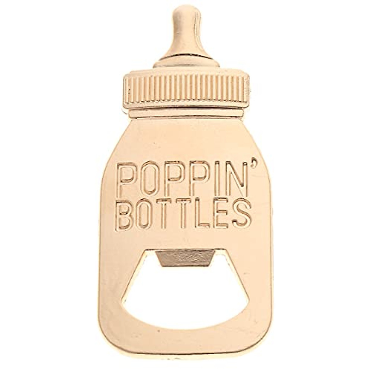 30 Pack Baby Shower and Gender Reveal Bottle Openers Party Favors Souvenirs for Guests with Gift Boxes for Boy and Girl Newborn (White - Baby Bottle, 30)