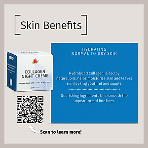 REVIVA LABS - Collagen Night Créme (2.oz)