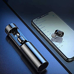 TBIIEXFL Headset Touch Function with Charging Box Stereo Headphones in-Ear Built-in Microphone Headphones Sports Subwoofer