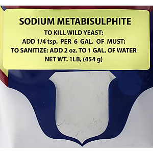 Sodium Metabisulfite - 1 Lb.
