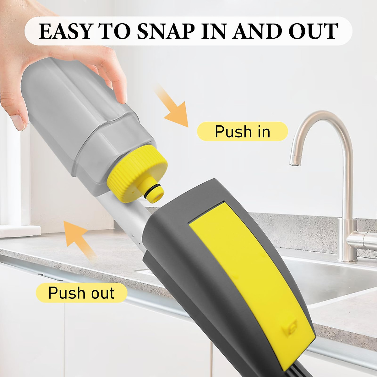 NileHome 400 ML Replacement Bottle for Spray Mop Microfiber Spray Mop Refillable Bottle for Floor Cleaning, Suitable for All Spray Mops
