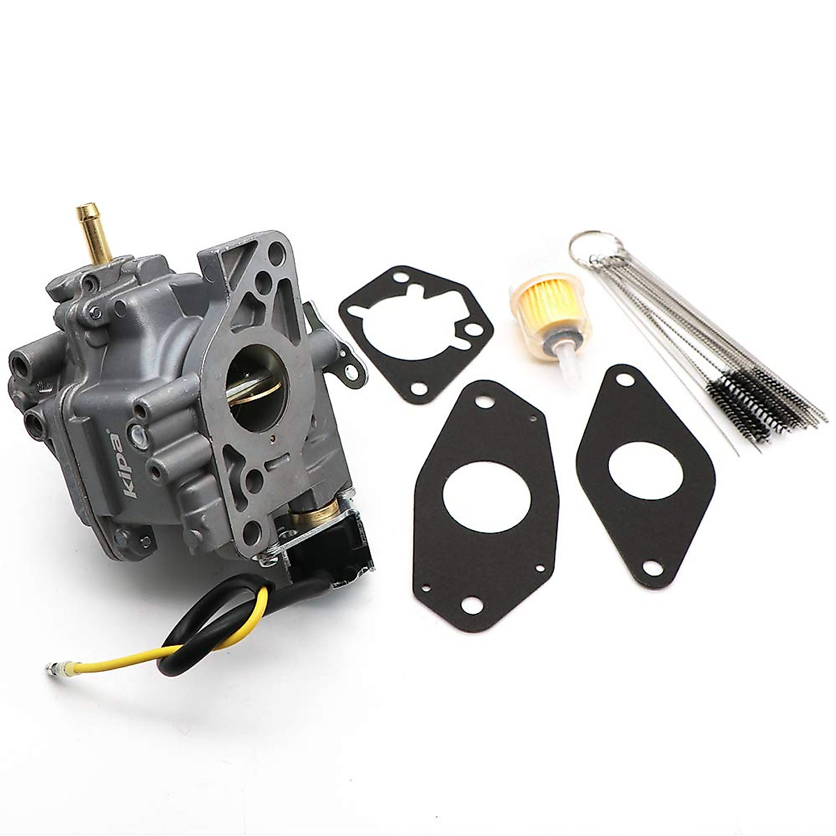 KIPA Carburetor For Kohler Command CH20 CH22 CH25 CH26 Engines, Replace OEM Number 2485334-S, 2405334, 2485315, 2485334, With Carbon Dirt Jet Cleaner Tool Kit & Gasket