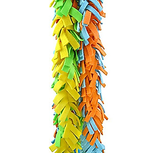 Sugar Glider Hanging Pouch Snuggle Sleeping Pouch with 4 Detachable Climbing Vines for Gliders Ferret Rat Hamster Hedgehog Small Pets