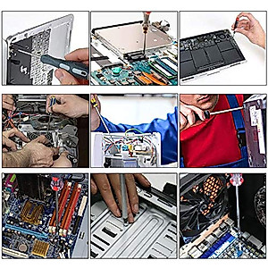 Computer Screws Standoffs Assortment Kit for Hard Drive Computer Case Motherboard Fan Power Graphics