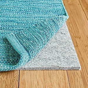 RUGPADUSA - Basics - 8'x10' - 1/4" Thick - 100% Felt - Protective Cushioning Rug Pad - Safe for All Floors and Finishes Including Hardwoods