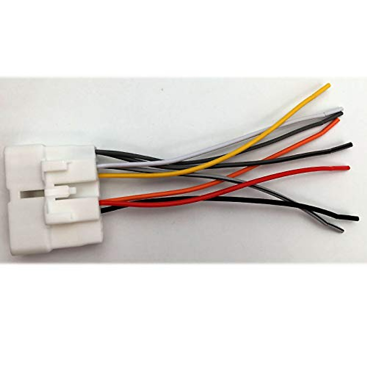 Aokus for KIOTI Radio Wire Pigtail Harness Part # TR-1500 NX RX CK Kioti, NX 5510,RX6620C, Connector CD in Dash Stereo Plug Orange Tractor