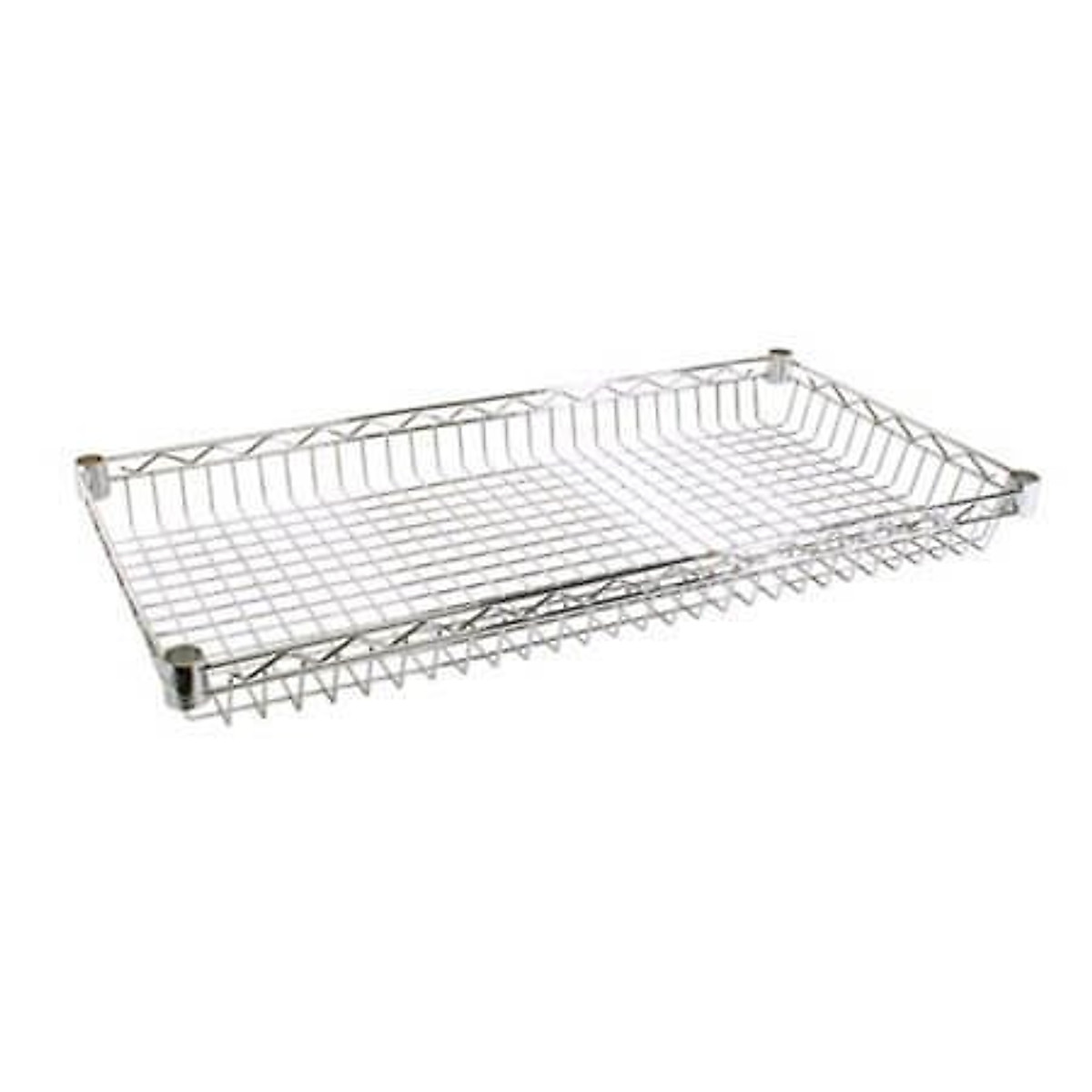 Omega Products Corporation 18" Deep x 24" Wide Small Chrome Wire Basket Shelf