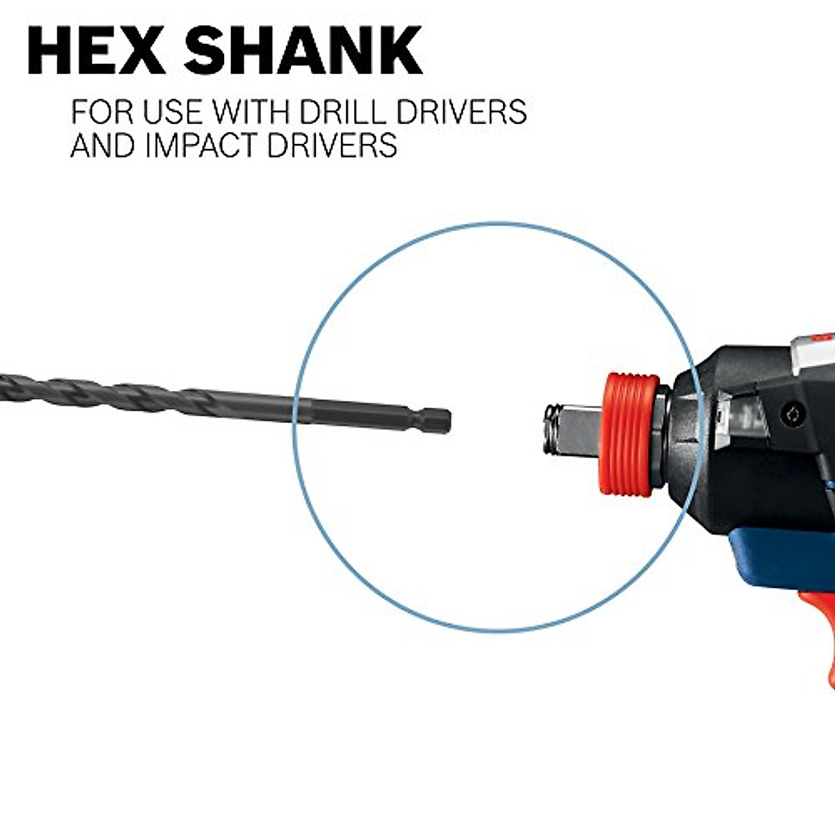 BOSCH IMC500 5-Piece Impact MultiConstruction Drill Bit Set