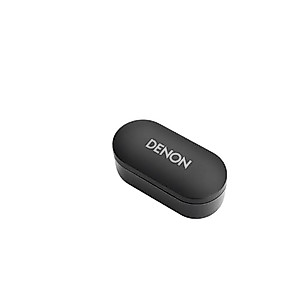 Denon PerL Pro True Wireless Earbuds - Adaptive Active Noise Cancelling, Personalized Sound with Masimo Adaptive Acoustic Technology, Spatial Audio, 32Hr-Battery Life, Wireless Charging, Black