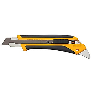 OLFA 18mm Heavy-Duty Utility Knife (LA-X) - Multi-Purpose No-Slip Grip Utility Knife w/ Reinforced Fiberglass Handle & Snap-Off Blade, Replacement Blades: Any OLFA 18mm Blade