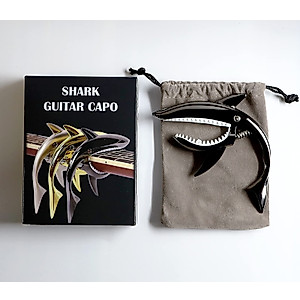 Capo,Guitar Capo for Acoustic Guitar and Electric Guitar,Ukulele,Mandolin,Banjo,Shark Capo Looks Cool-Notherss