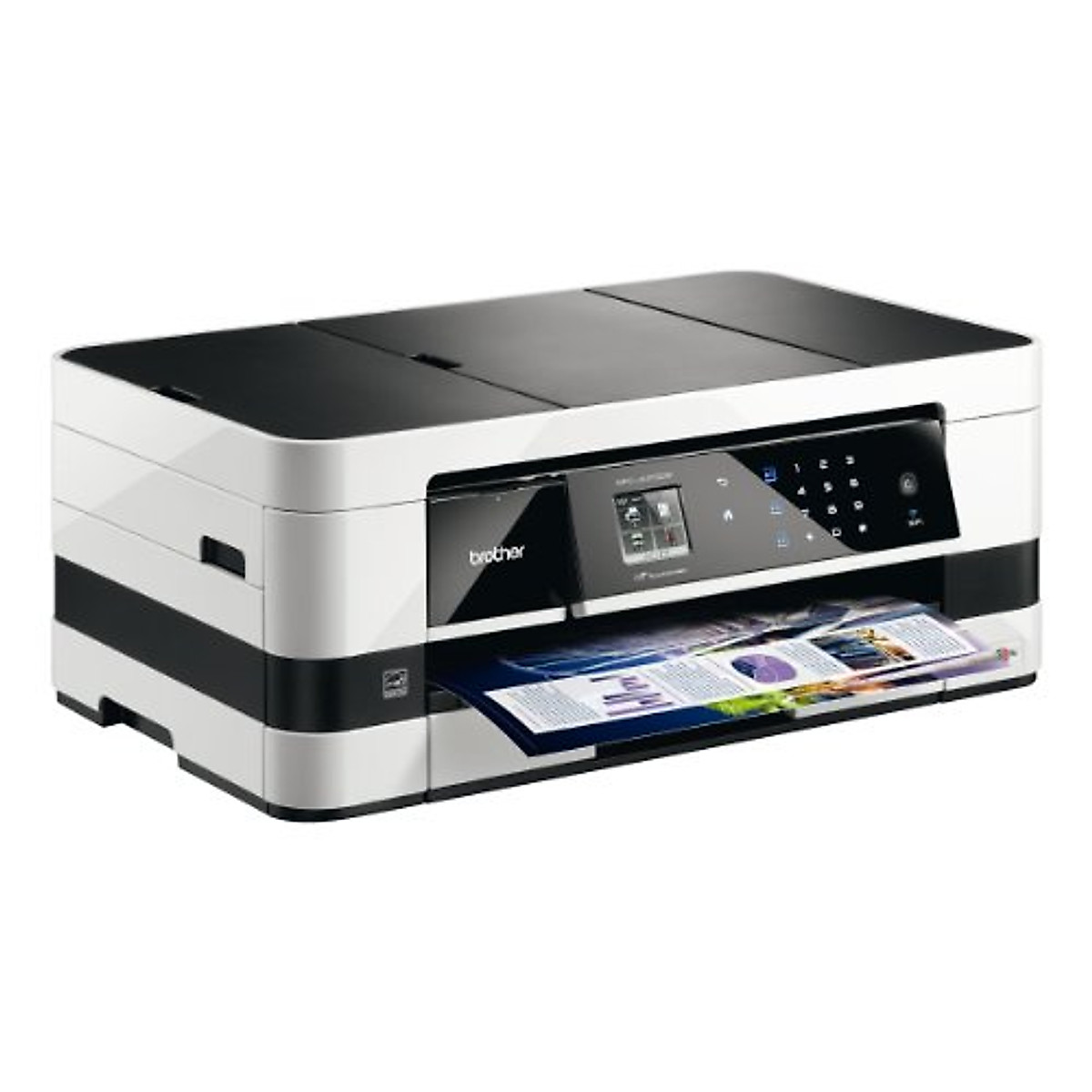 Brother Printer MFCJ4410DW Business Smart Multi-Function Inkjet and Wireless Color Photo Printer with Scanner, Copier and Fax, Amazon Dash Replenishment Ready