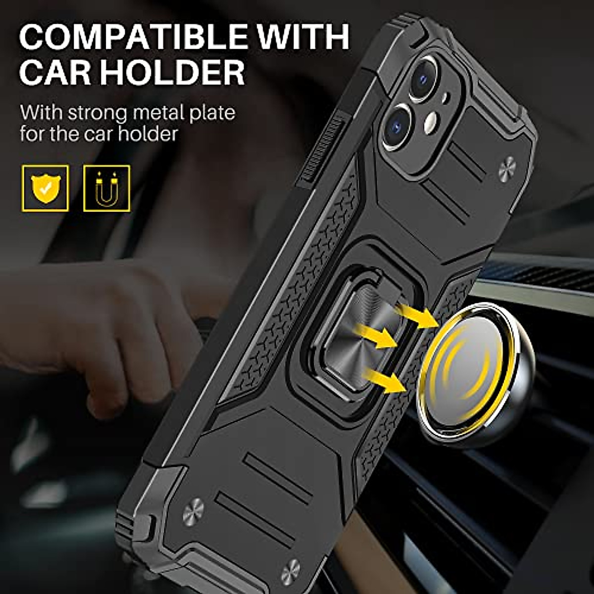 Vakoo Adjustable Cell Phone Stand and iPhone 11 Case