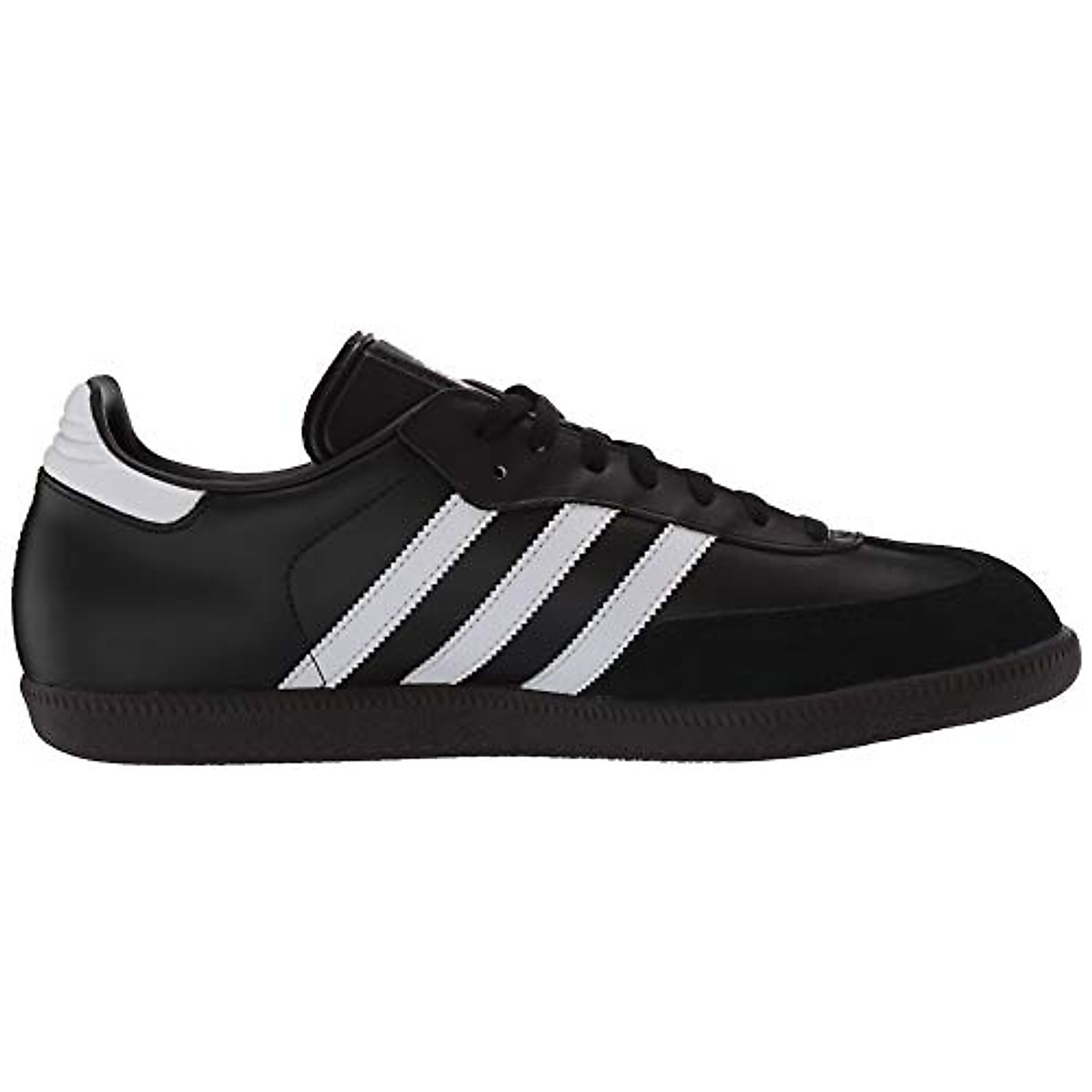 adidas Men's Samba Soccer Shoe, White/Black, 11 M US