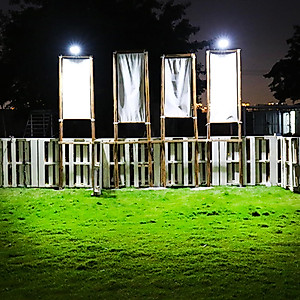 KingHe Solar Street Lights Outdoor: Dusk to Dawn Solar Parking Lot Lights with 3 Modes Motion Sensor Remote Control, Security Waterproof Commercial Solar Lights for Outside, Yard, Garage, Driveway