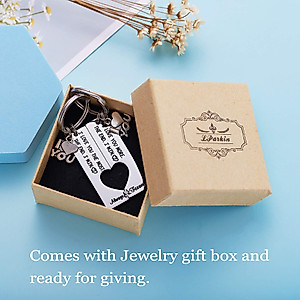 LParkin I Love You The Most The End I Win Keychain Couples Friendship Key Chain Cute Boyfriend Girlfriend Birthday Gifts For Him Her