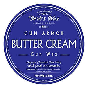 York's Butter Cream Gun Wax 100% No Chemical Organic Carnauba
