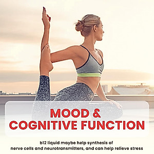 dilib Vitamin B12 Complex 10000 mcg | Vegan Triple Liquid B-12 Drops Sublingual Supplement | Methylcobalamin & Adenosylcobalamin & Hydroxo Blend for Long-Lasting Energy and Healthy Metabolism(2 Pack)