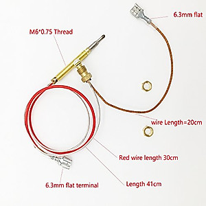 MENSI Outdoor Propane Gas Patio Heater Replacement Parts Safety Repair Thermocoupler Sensor